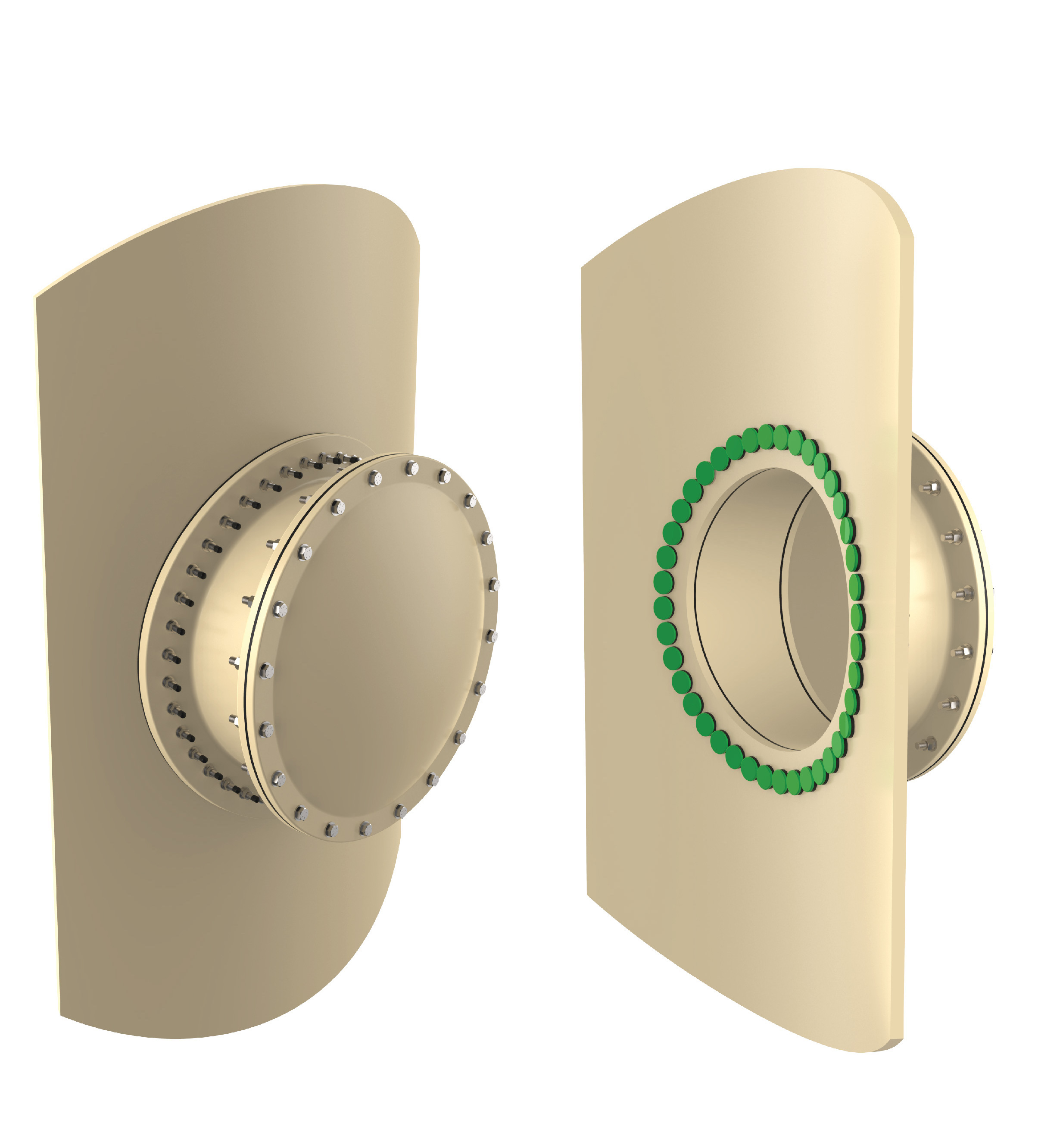 Product Number MW-FRP-S-E, Side Manway On CRP Tank Specialties, Inc.